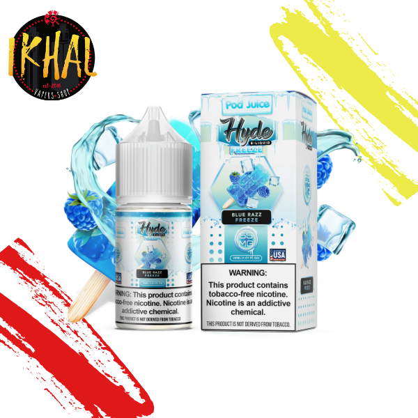 Jolly Blue Razz Ice / RAZ x Pod Juice – IKHAL Hi Club